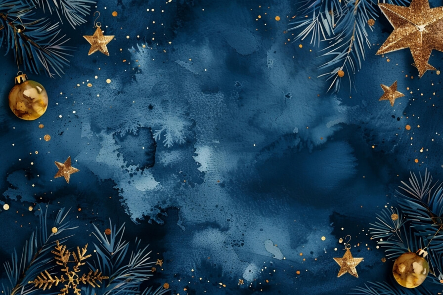 Download Festive Holiday Background with Gold Accents Backgrounds ...