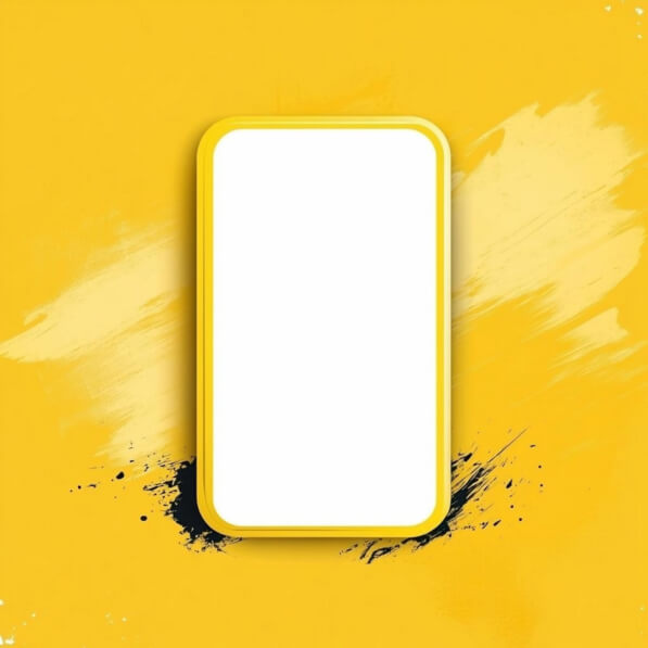Download Minimalist Yellow Frame on Abstract Background Backgrounds ...
