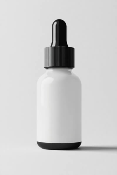 Download Minimalistic White Dropper Bottle Mockups Online - Creative ...