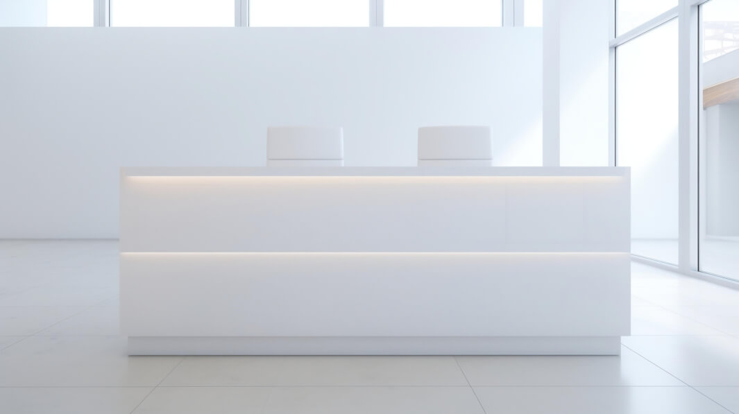 Download Modern Minimalist Reception Desk Mockups Online - Creative Fabrica