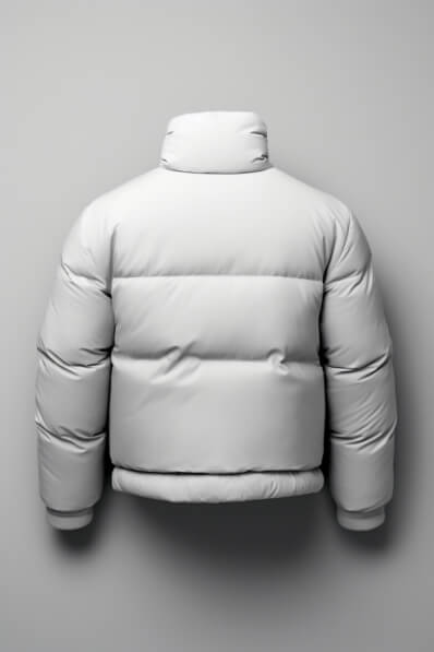 Download Stylish White Puffy Jacket Mockups Online - Creative Fabrica