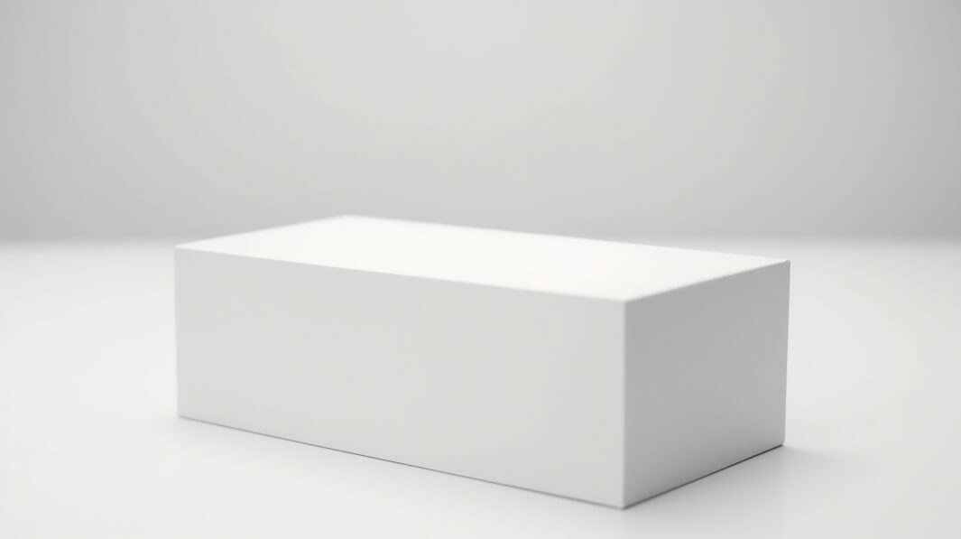 Download Minimalistic White Box on Soft Background Mockups Online ...