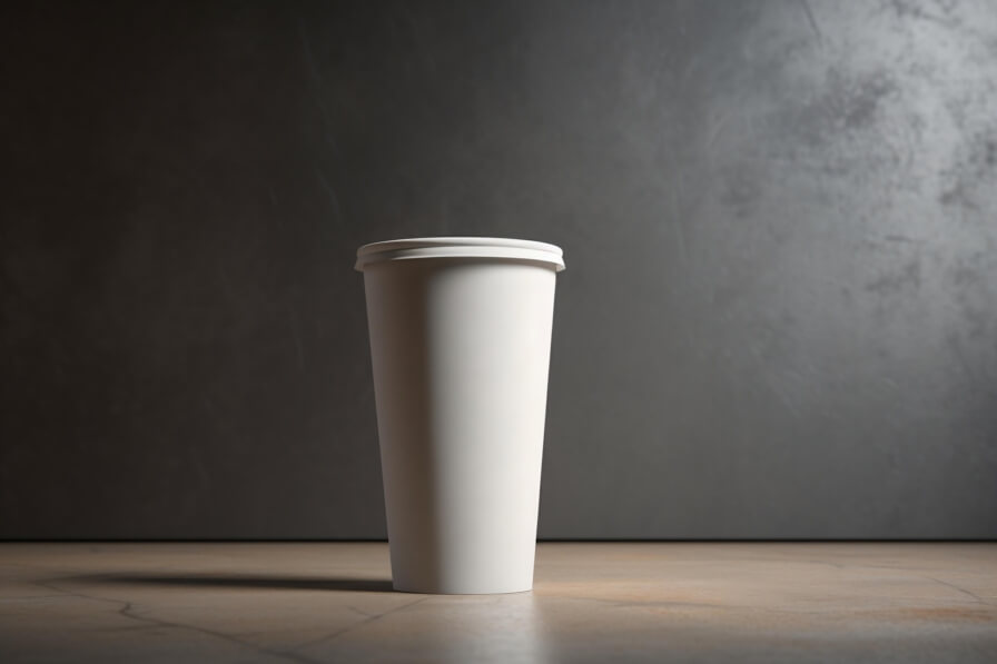Download Plain White Takeaway Cup Mockups Online - Creative Fabrica