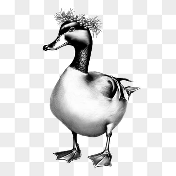 Download Decorative Duck Illustration Sketches Online - Creative Fabrica