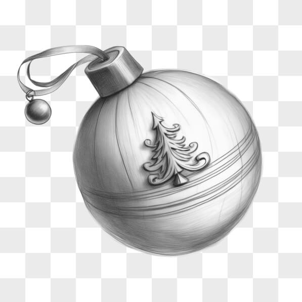 Download Christmas Ornament Sketch Sketches Online - Creative Fabrica