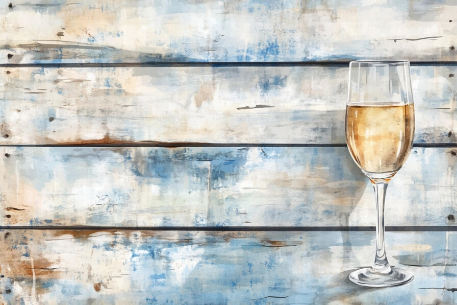 Download Sparkling Wine on Rustic Wooden Surface Backgrounds Online ...
