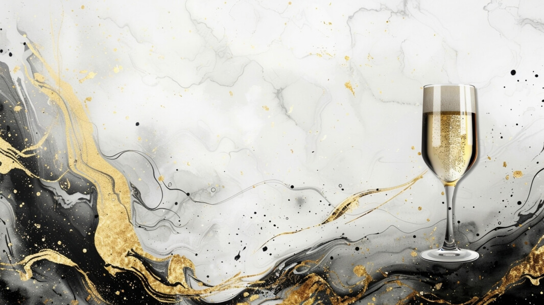 Download Elegant Champagne Glass on Abstract Background Backgrounds ...