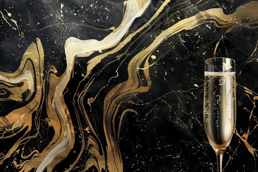Download Elegant Black and Gold Abstract Art with Champagne Backgrounds ...