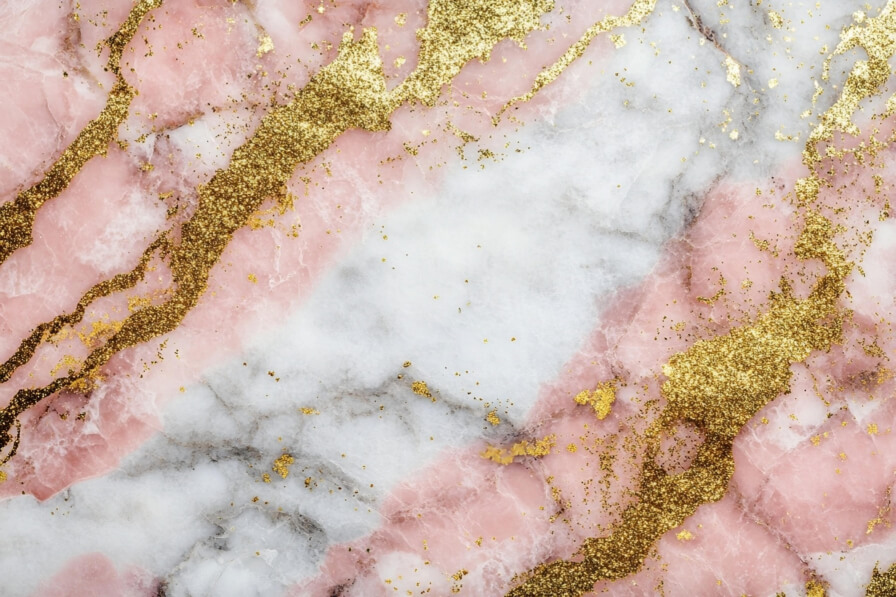 Download Pink Marble with Gold Accents Backgrounds Online - Creative ...