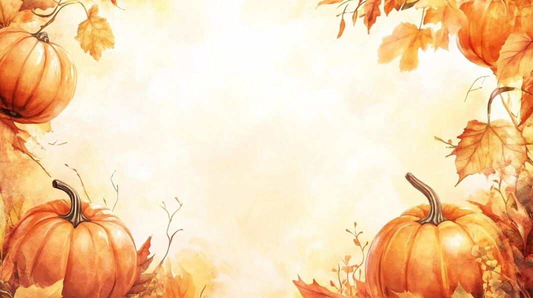 Download Autumn Pumpkins and Leaves Backgrounds Online - Creative Fabrica