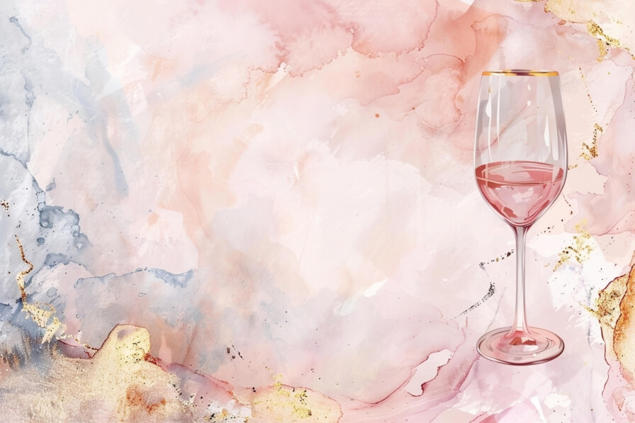 Download Elegant Wine Glass on Watercolor Background Backgrounds Online ...
