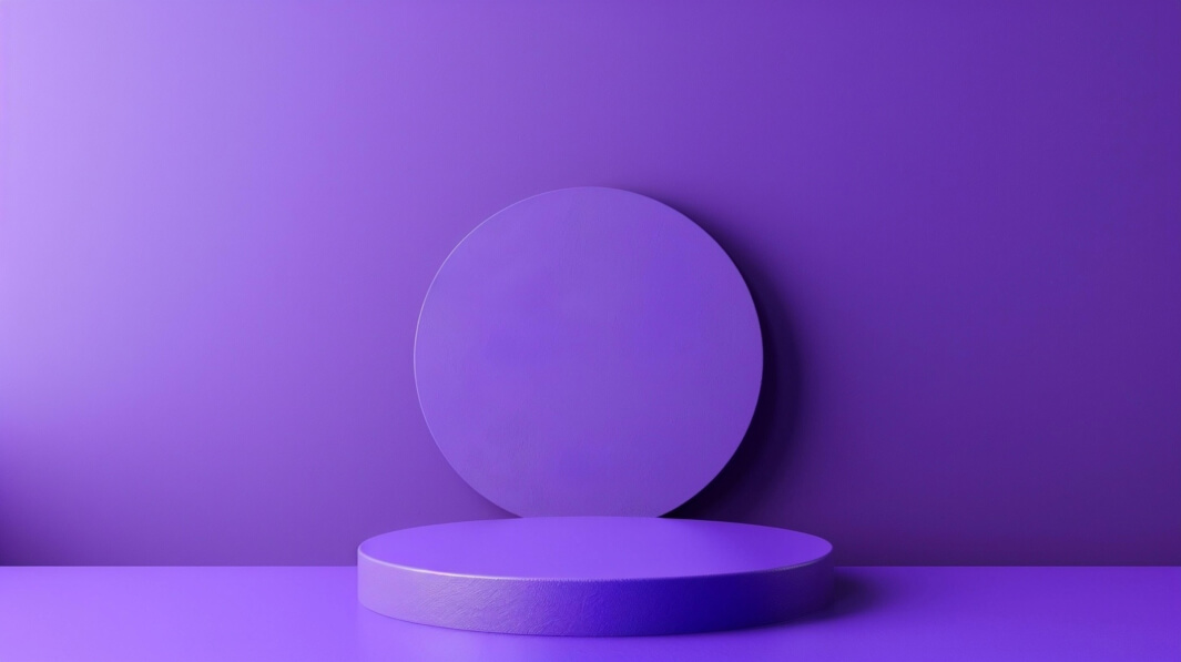 Descarga Círculos morados minimalistas sobre fondo morado Fondos En ...