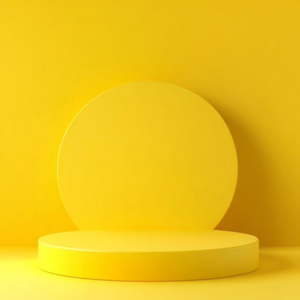 Download Minimalist Yellow Circular Platforms Backgrounds Online ...