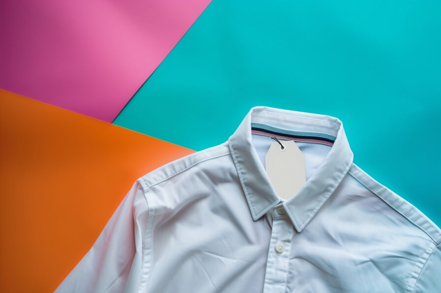 Download White Shirt on Colorful Background Mockups Online - Creative ...