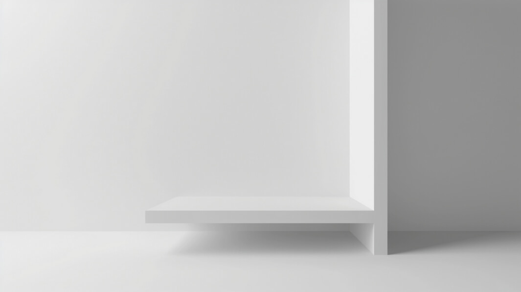 Download Minimalist White Interior with Shelf Backgrounds Online ...