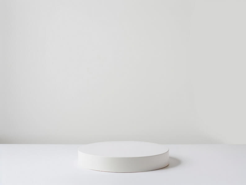 Download Minimalist White Display Stand on Table Backgrounds Online ...