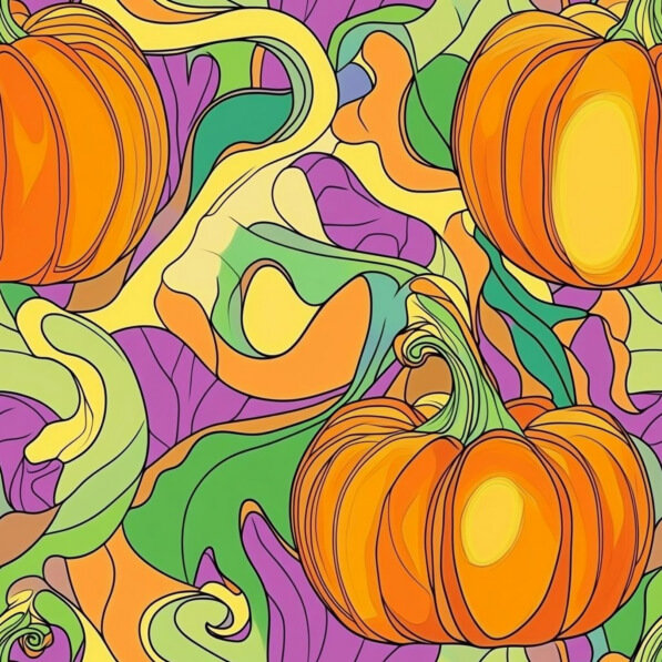 Download Colorful Abstract Pumpkin Design Patterns Online - Creative ...