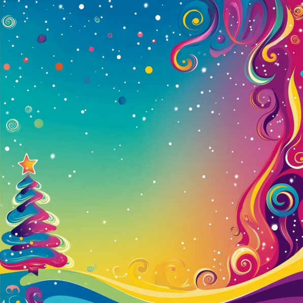 Download Colorful Abstract Christmas Scene Backgrounds Online ...
