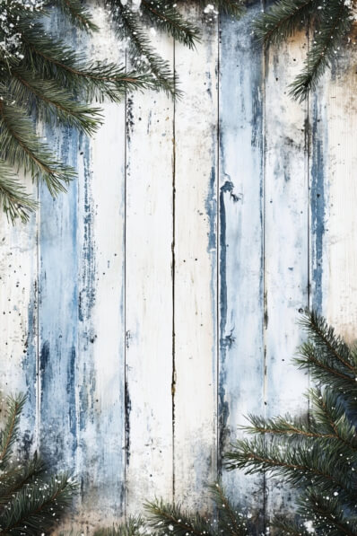 Download Rustic Winter Background with Pine Branches Backgrounds Online ...