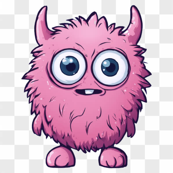 Descarga Monstruo rosa de dibujos animados lindo Cartoons En Línea ...