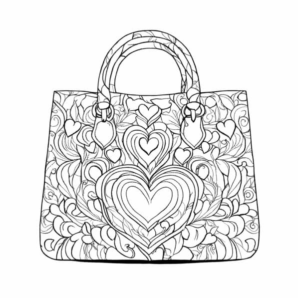 Download Ingewikkelde Handtas Kleurplaat Kleurplaten online op Creative ...