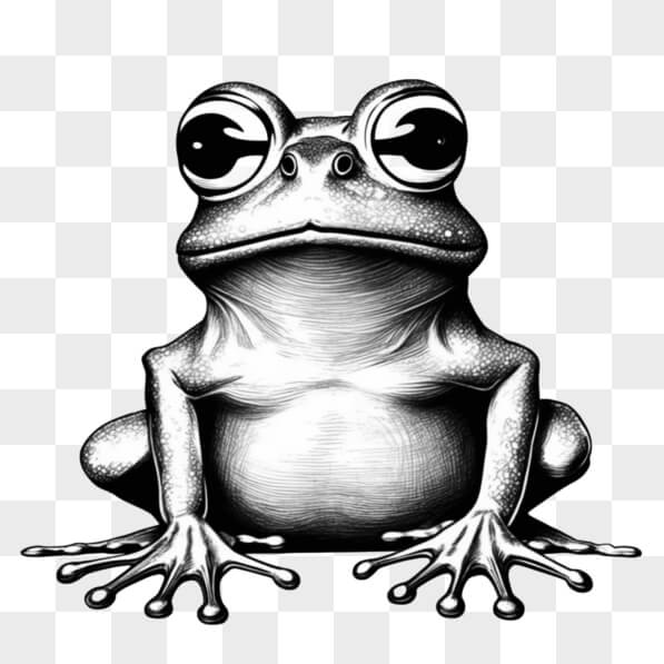 Download Stylized Frog Illustration Sketches Online - Creative Fabrica