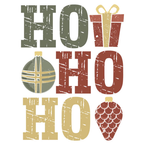 Download Festive HO HO HO Holiday Design Quotes Online - Creative Fabrica