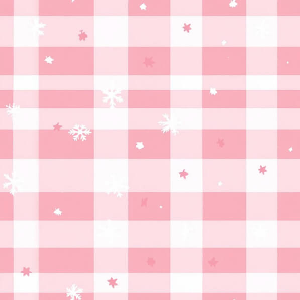 Download Pink Checkered Pattern with Seasonal Accents Patterns Online ...