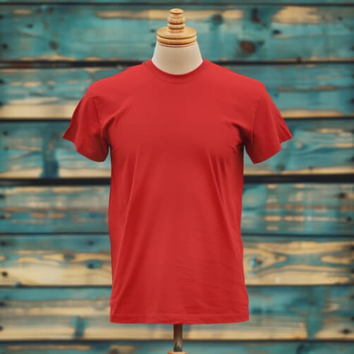 Download Plain Red T-Shirt on a Hanger Mockups Online - Creative Fabrica