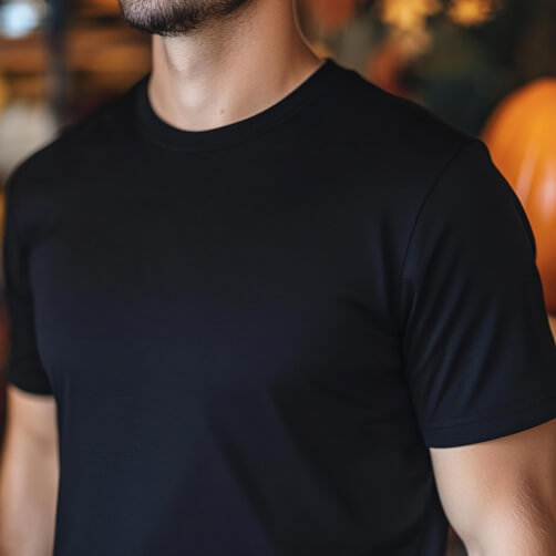 Download Blank Black T-Shirt on Wooden Wall Mockups Online - Creative ...