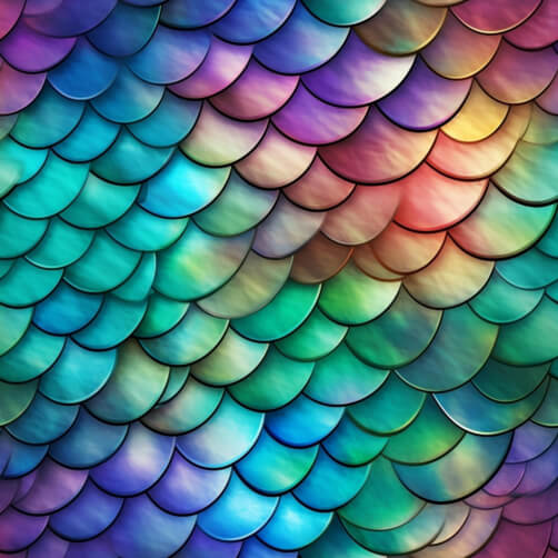 Download Colorful Mermaid Scales Abstract Pattern Wallpaper Patterns ...