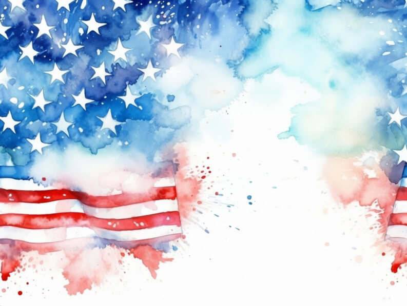 Download Watercolor American Flag Backgrounds Online - Creative Fabrica
