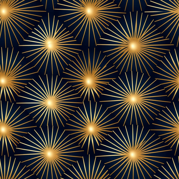 Download Elegant Golden Rays Pattern Patterns Online - Creative Fabrica