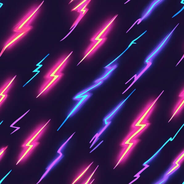Descarga Patrón de rayo colorido sobre fondo oscuro Patrones En Línea ...