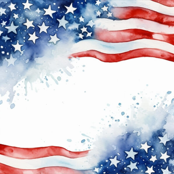 Download Watercolor American Flag Backgrounds Online - Creative Fabrica