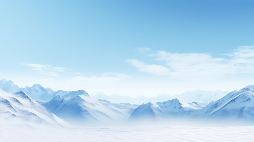 Download Snowy Mountain Landscape Under Clear Blue Sky Backgrounds ...