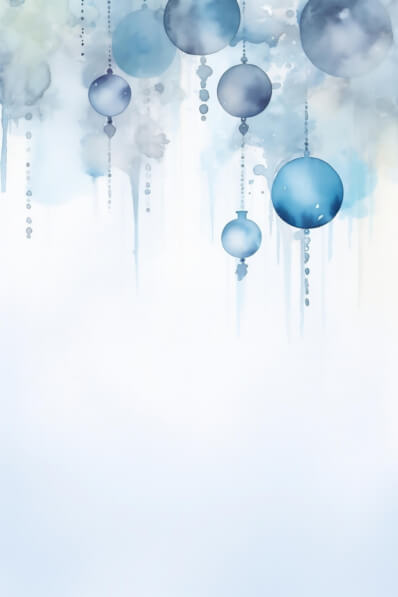 Descarga Esferas Azules Acuareladas Fondos En Línea - Creative Fabrica