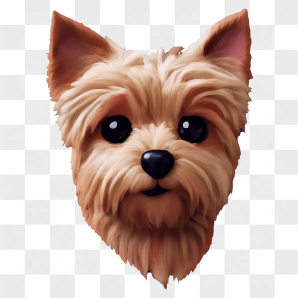 Download Yorkshire Terrier Face Illustration Cartoons Online - Creative ...