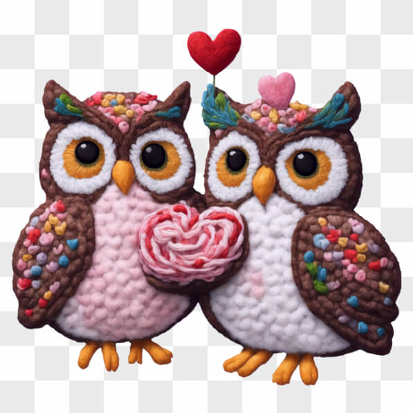 Descarga Búhos de dibujos animados adorables con corazones Cartoons En ...