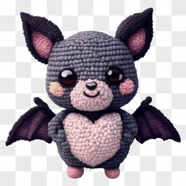 Download Cute Cartoon Bat Plush Toy Cartoons Online - Creative Fabrica