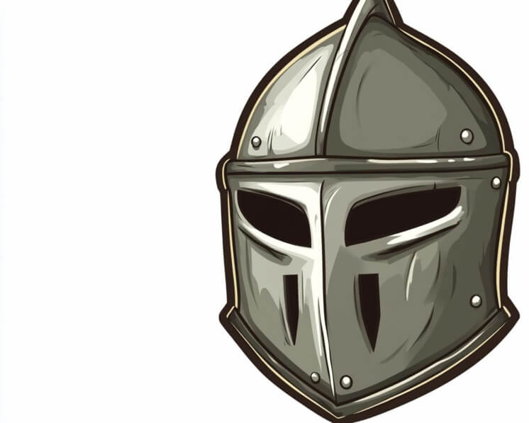 Download Stylized Medieval Knight Helmet Backgrounds Online - Creative ...