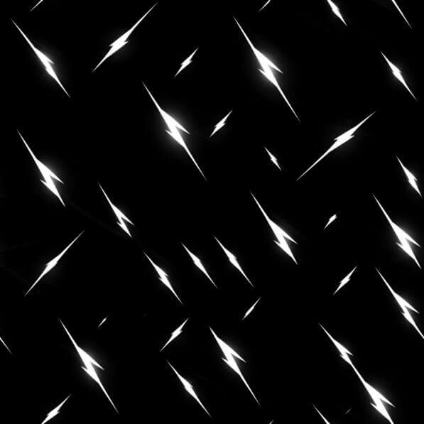 Descarga Patrón de rayo en fondo negro Patrones En Línea - Creative Fabrica