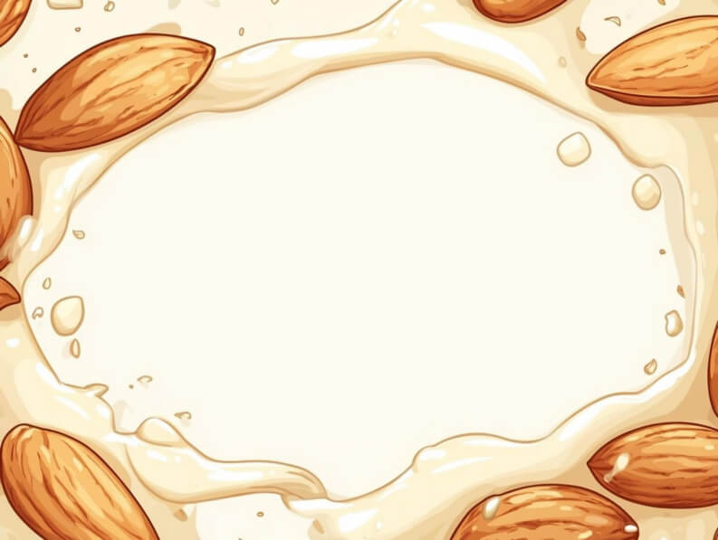 Download Almond Milk Background with Almonds Backgrounds Online ...