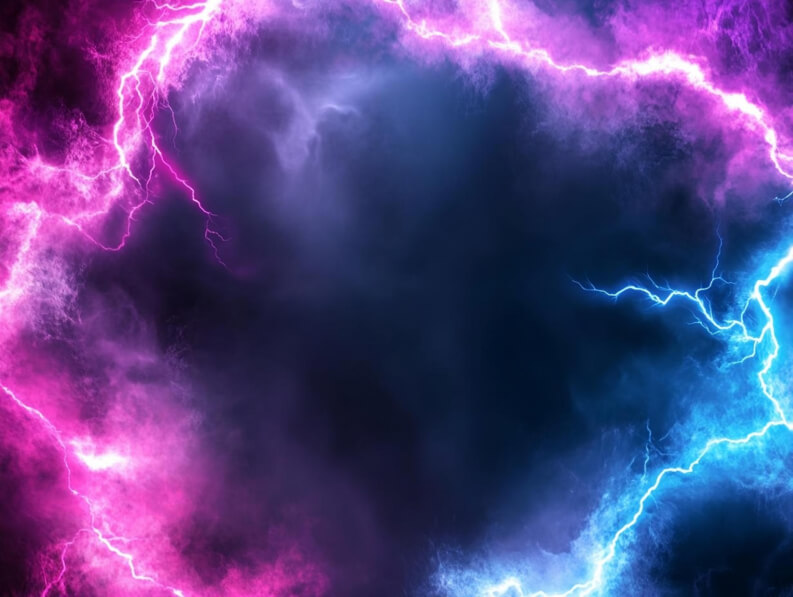 Download Colorful Lightning Bolts in Abstract Background Backgrounds ...