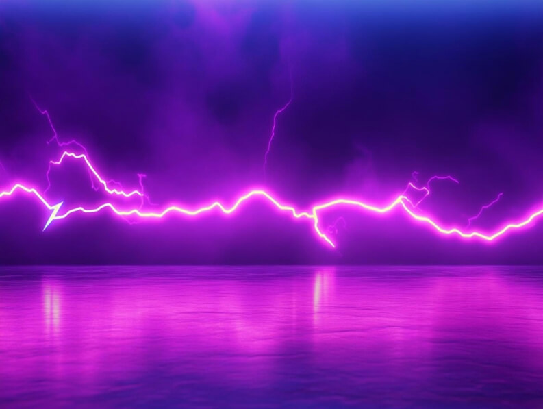 Download Abstract Lightning Display in Purple Backgrounds Online ...