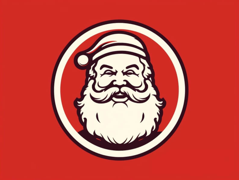 Download Stylized Santa Claus Illustration Backgrounds Online ...