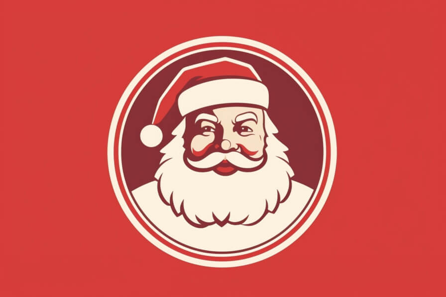Download Stylized Santa Claus Illustration Backgrounds Online ...