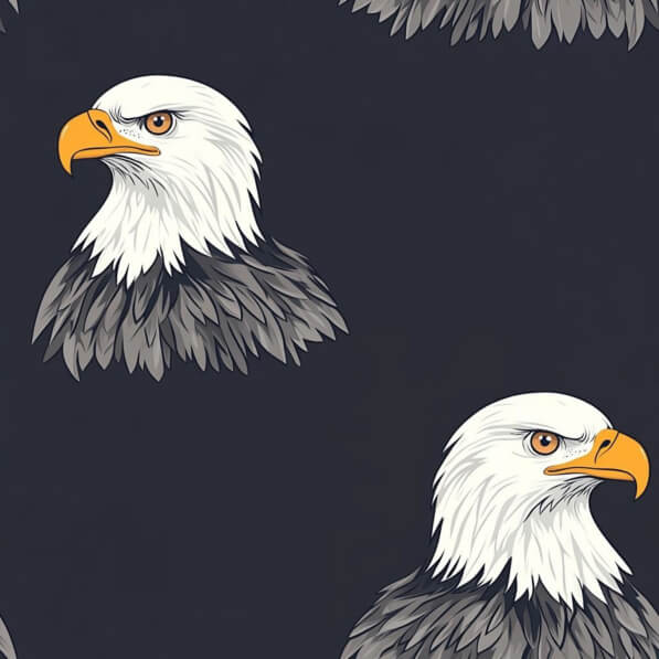 Download Stylized Eagle Pattern Patterns Online - Creative Fabrica