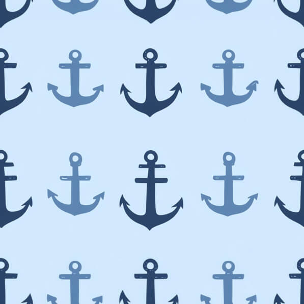 Download Nautical Anchor Pattern Patterns Online - Creative Fabrica