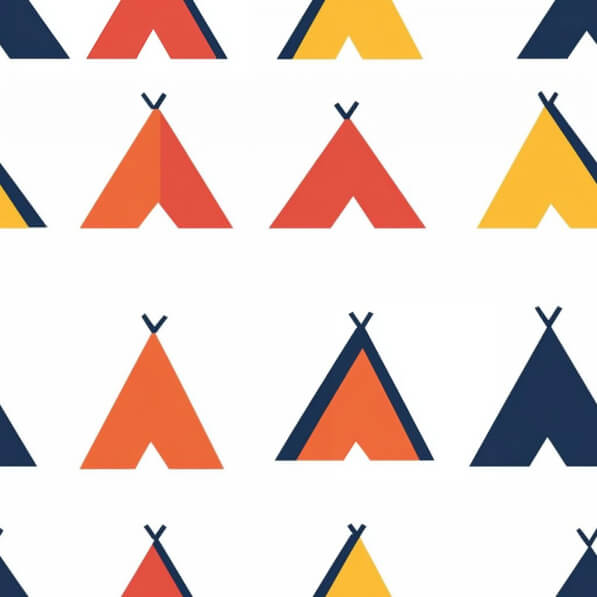 Download Colorful Tent Patterns Patterns Online - Creative Fabrica